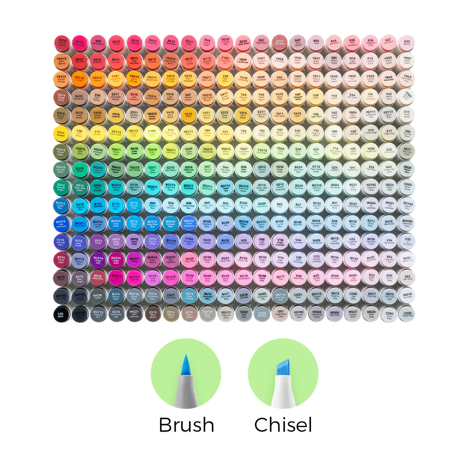 Alcohol-based Markers – Ohuhu