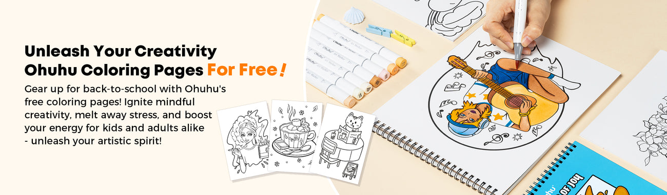 Ohuhu Coloring Pages