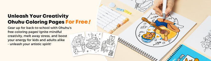 Ohuhu Coloring Pages